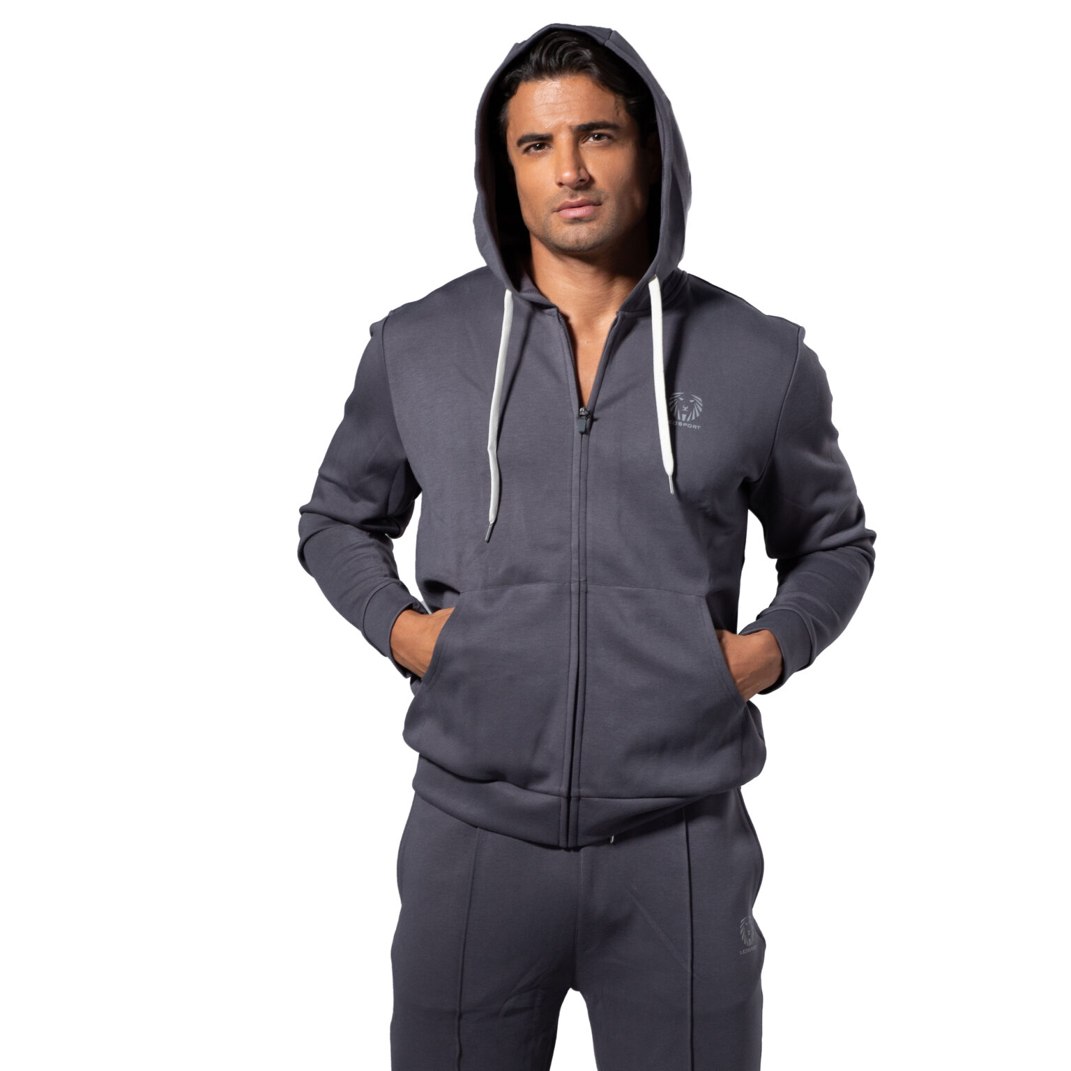Classic Hoodie Polyester - Leo Sport
